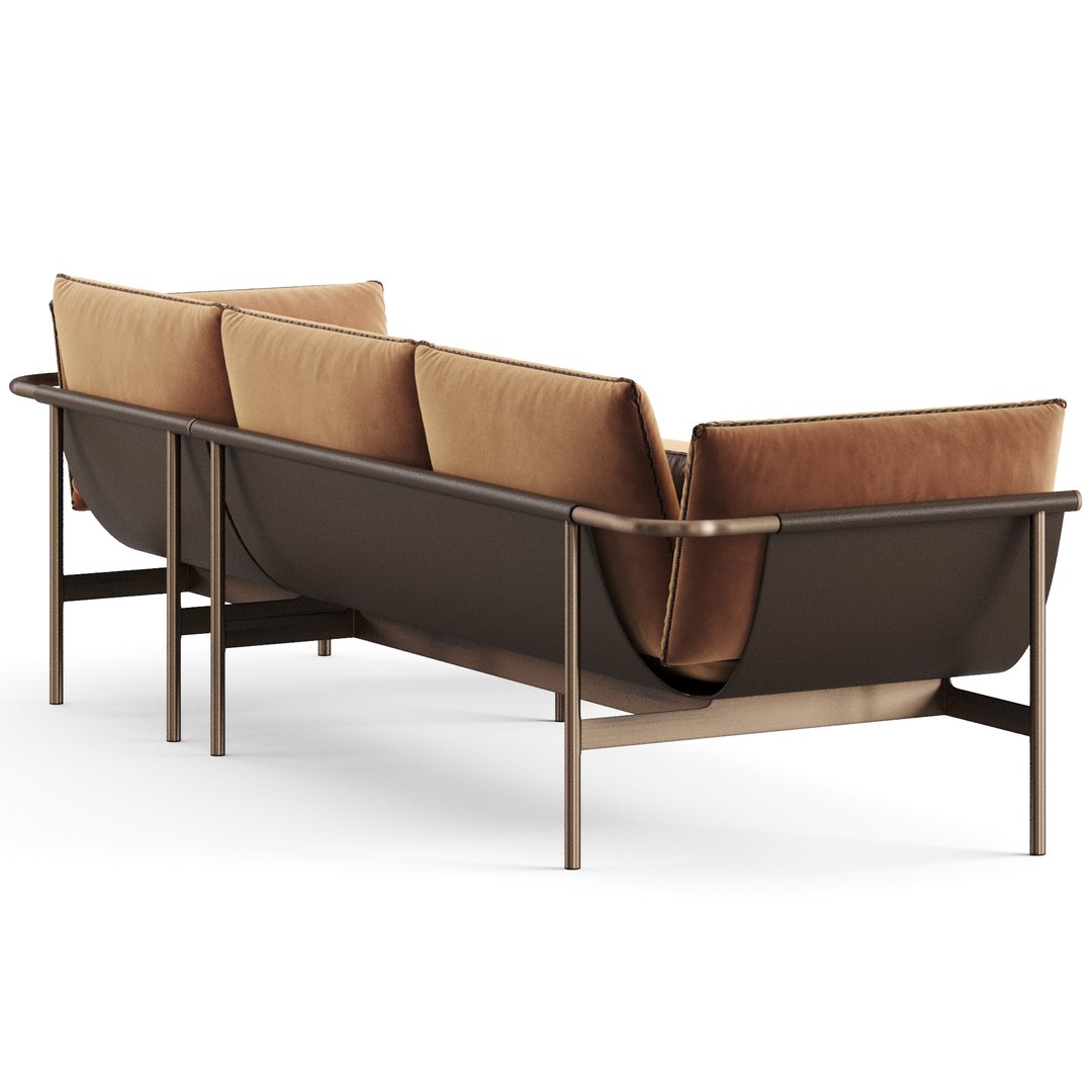 3D Fendi Casa Totu Sofa Corner 2 - TurboSquid 2082856