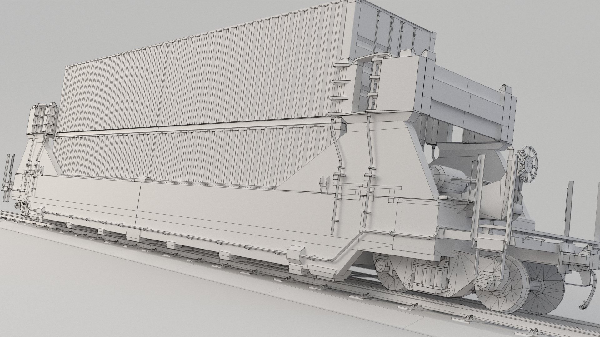 3D Model Train Container - TurboSquid 1527227