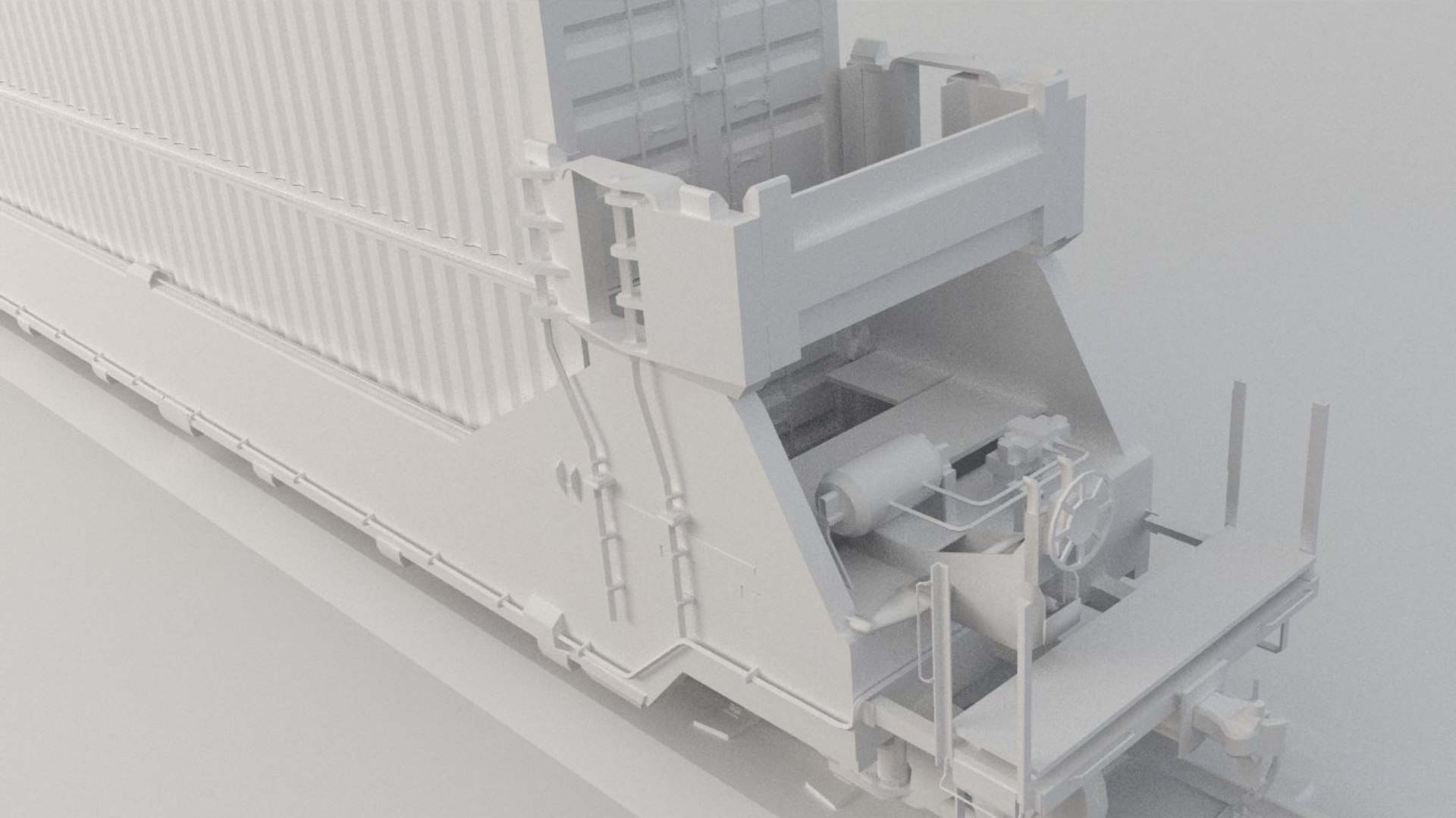 3D Model Train Container - TurboSquid 1527227