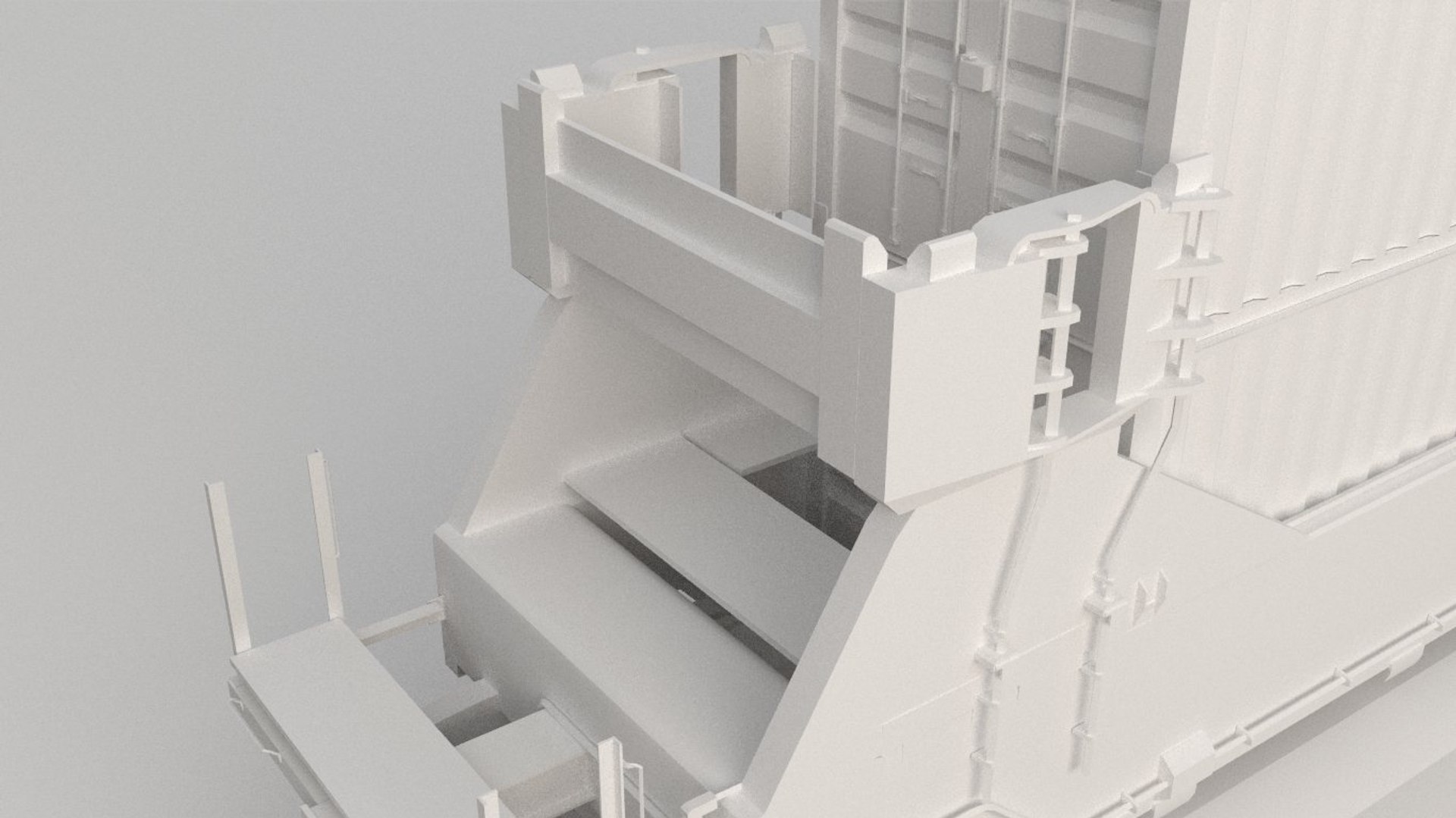 3D Model Train Container - TurboSquid 1527227