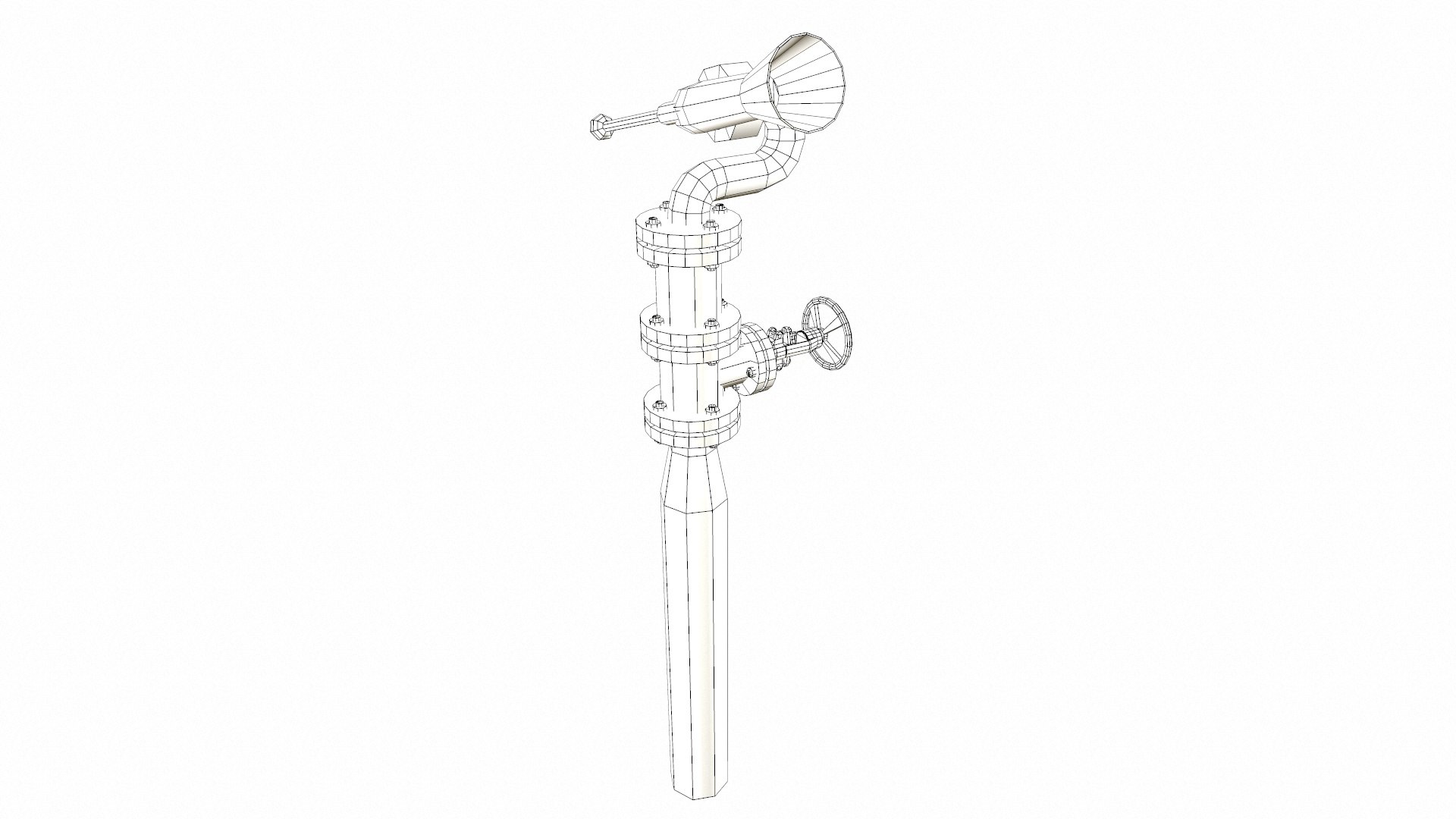 3D Model HVLR Pipe - TurboSquid 2361481