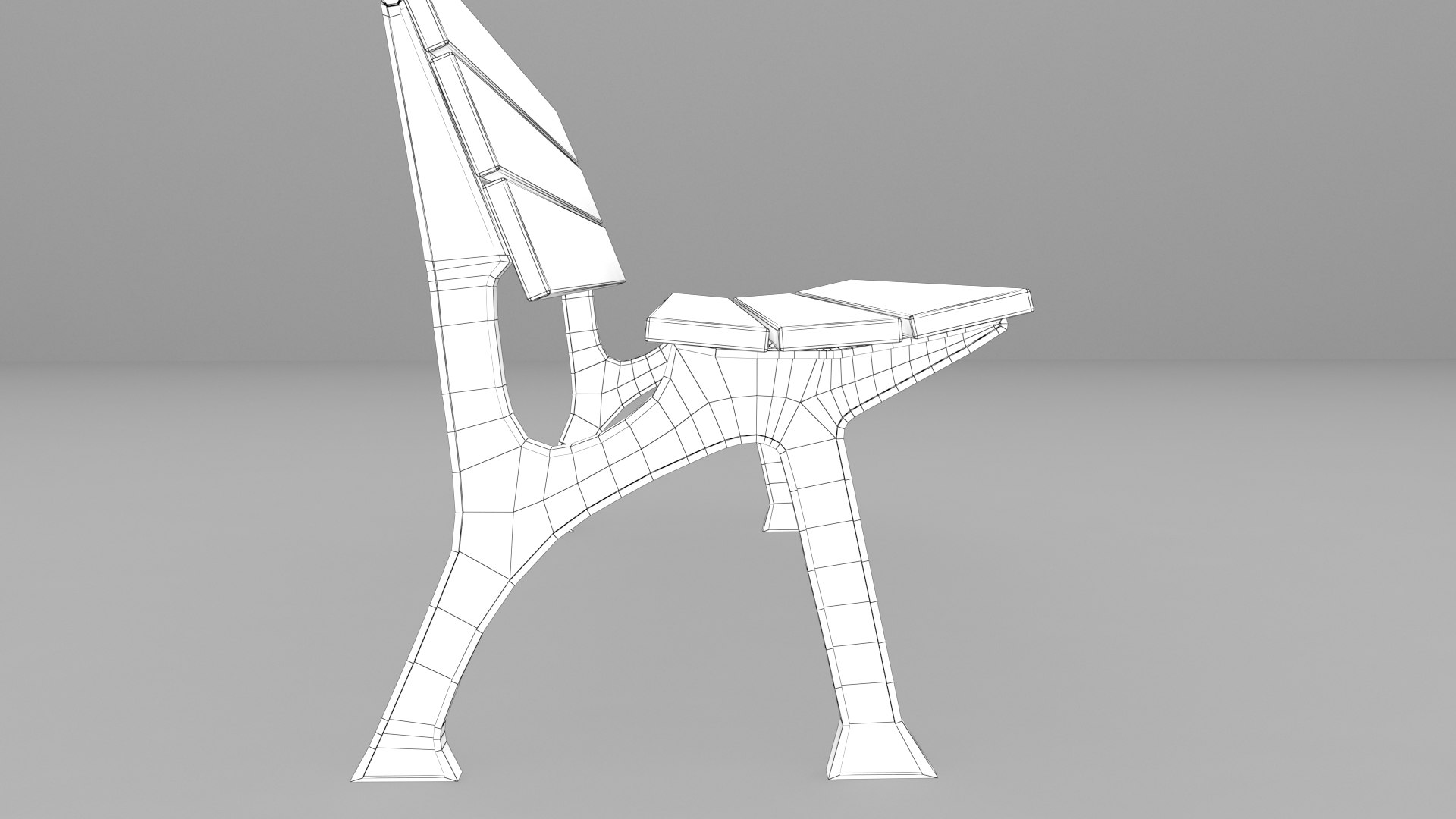 3D Bench Pbr Ready Model - TurboSquid 1639362