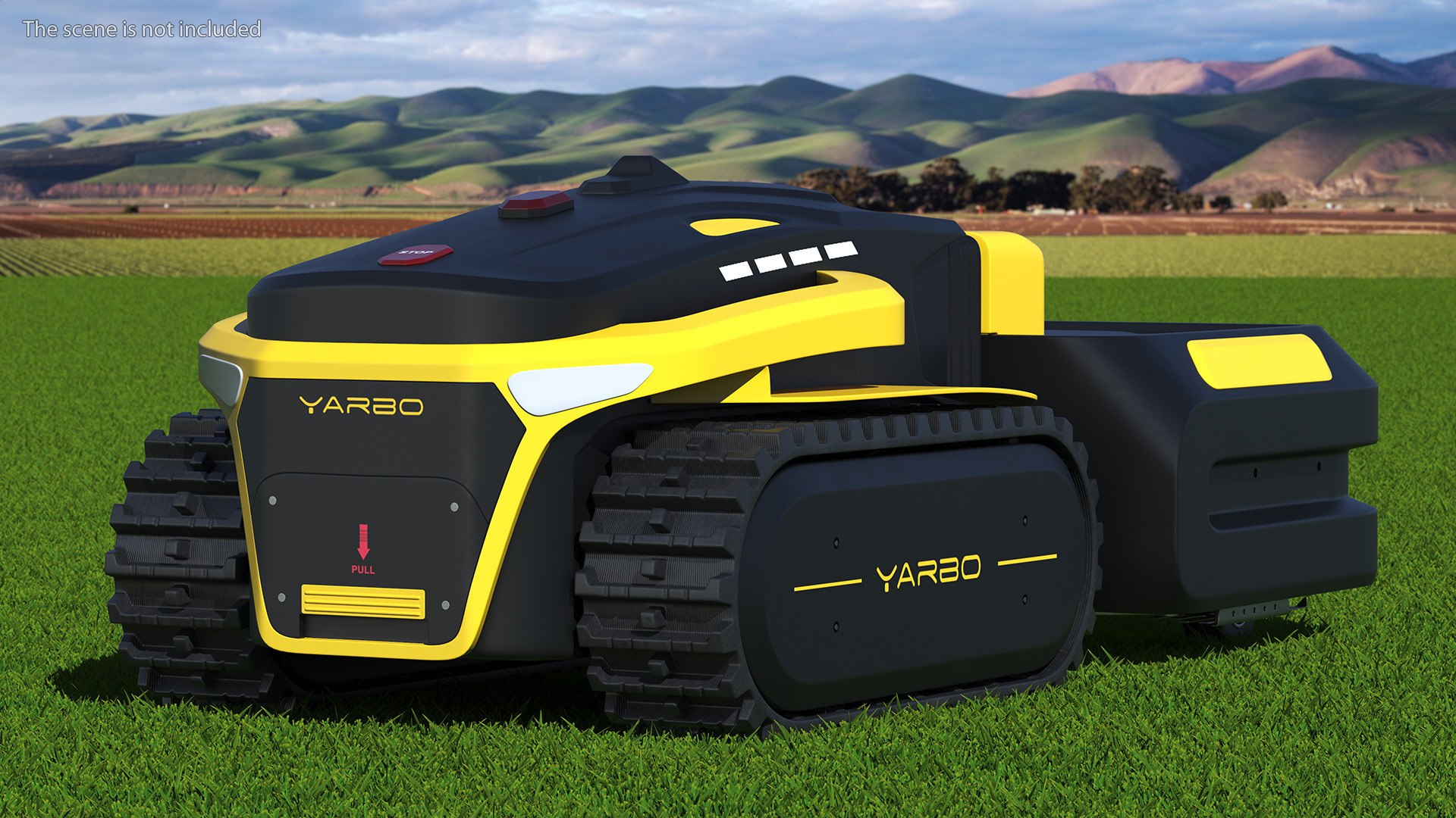 Yarbo Lawn Mower M1 Rigged For Cinema 4D 3D Model - TurboSquid 2192297