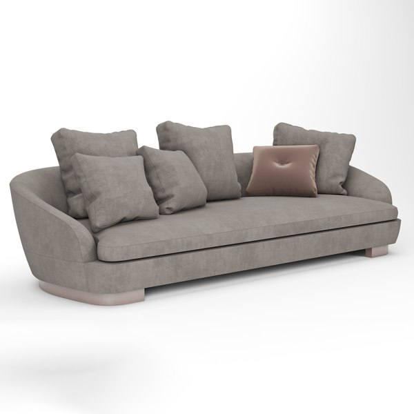 modelo 3d Sofá Minotti Jacques - TurboSquid 1479924