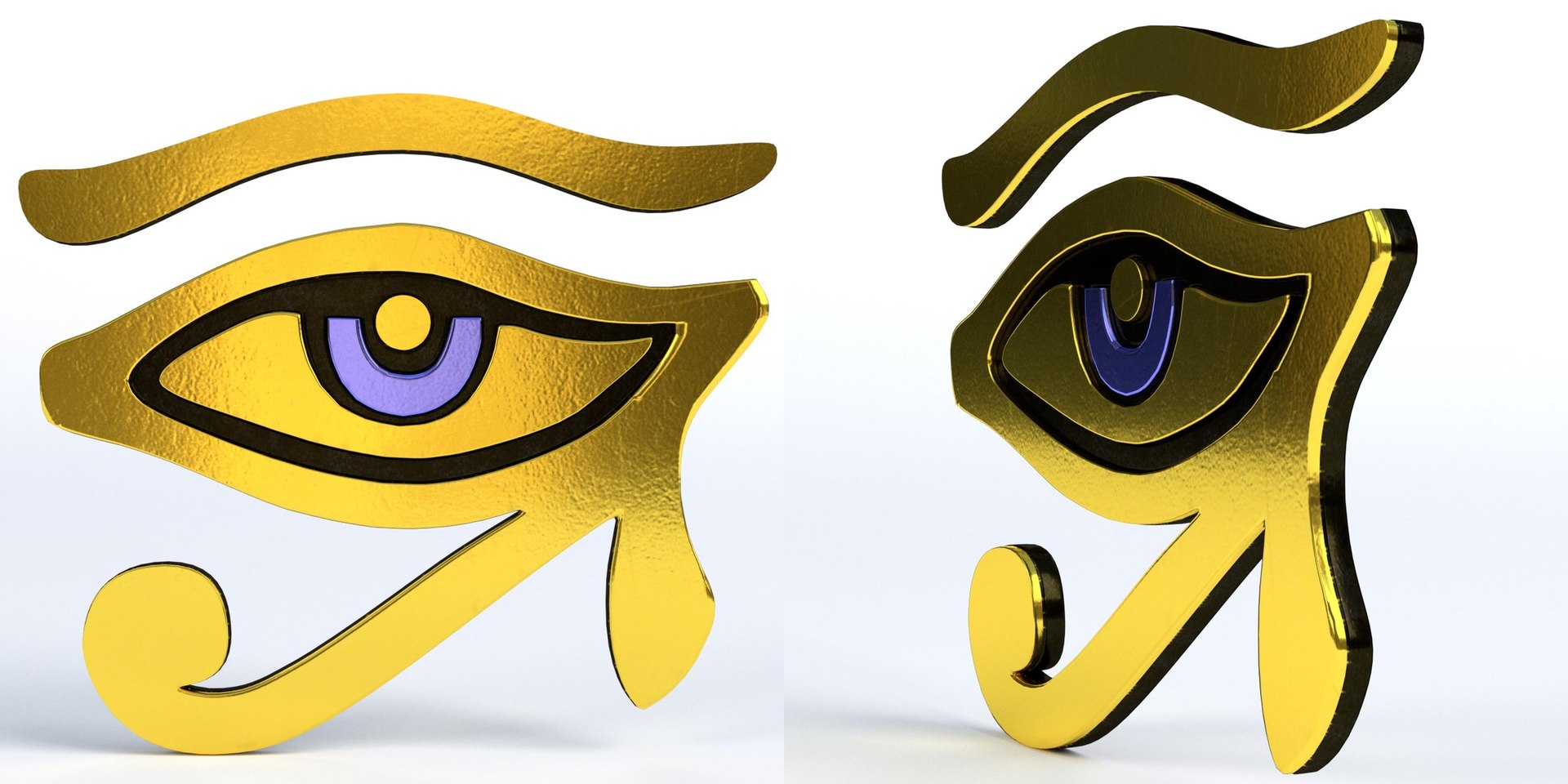 3D eye horus ra model - TurboSquid 1484981