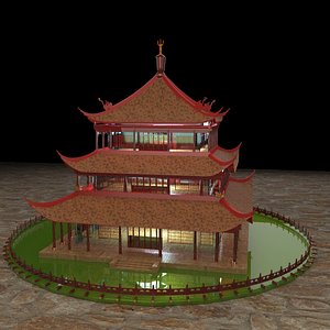 Asian House STL Models for Download | TurboSquid