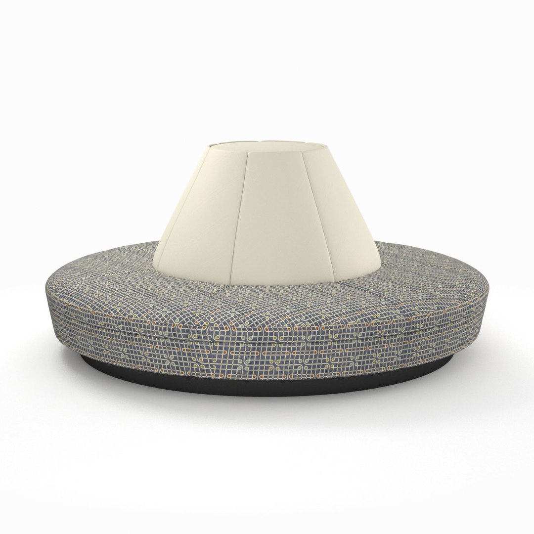 3d x circle seating arrangement