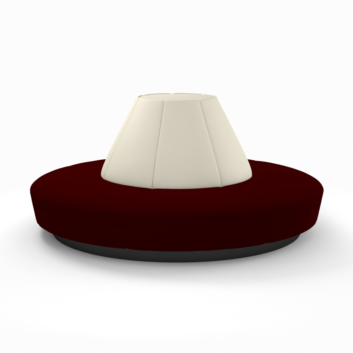 3d x circle seating arrangement