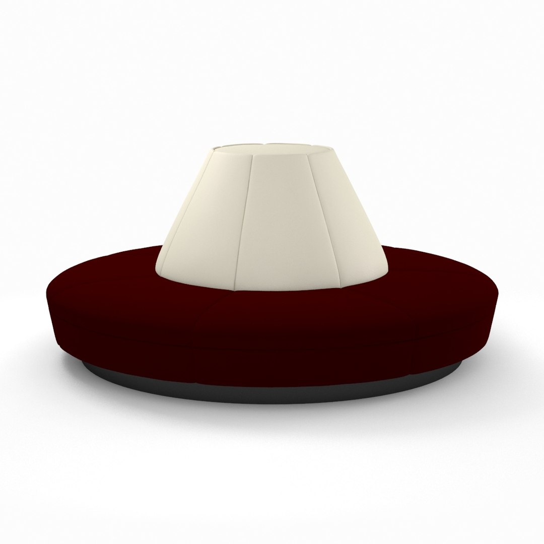 3d x circle seating arrangement