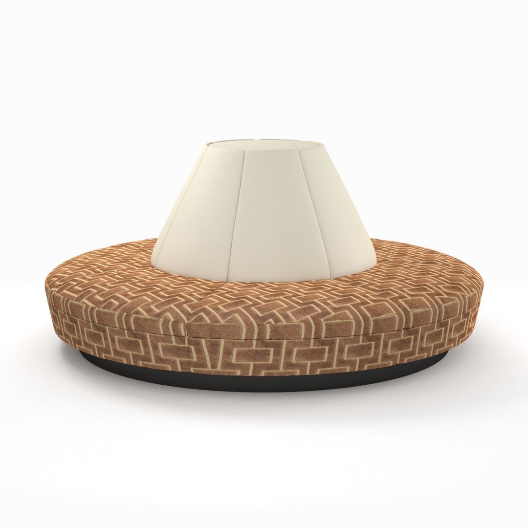 3d x circle seating arrangement