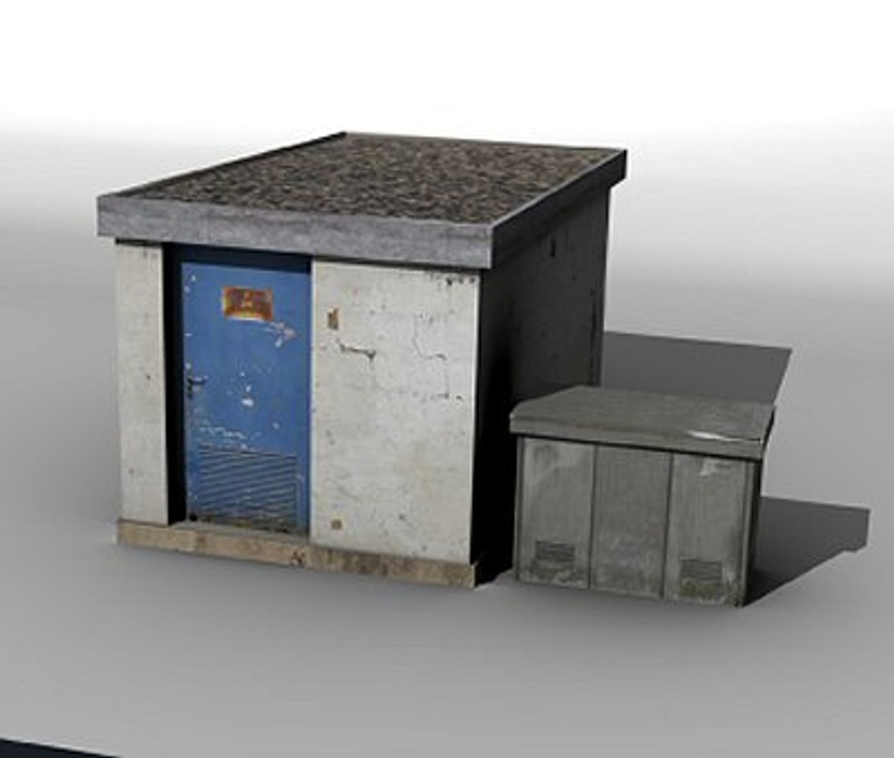 Converter Station 3d Model