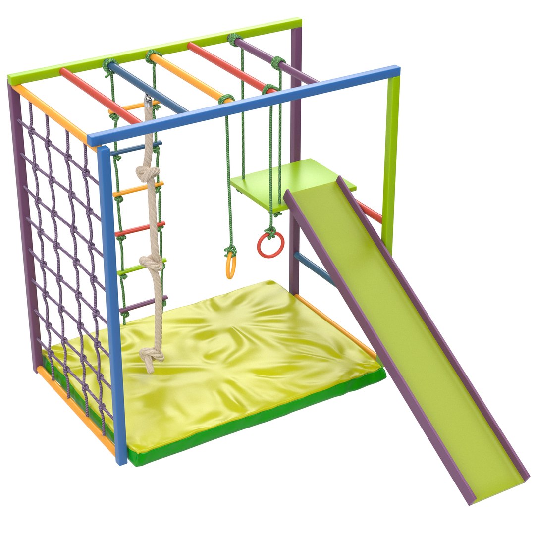 Child swedish wall 3D model - TurboSquid 1646651