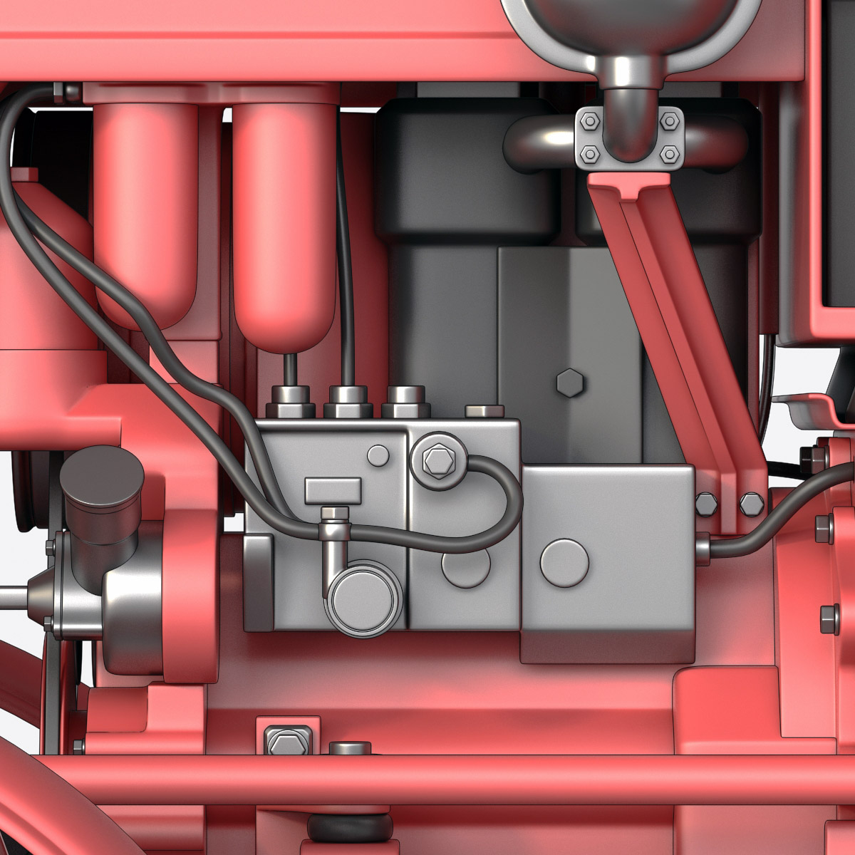 3D Tractor T25 model - TurboSquid 1922910