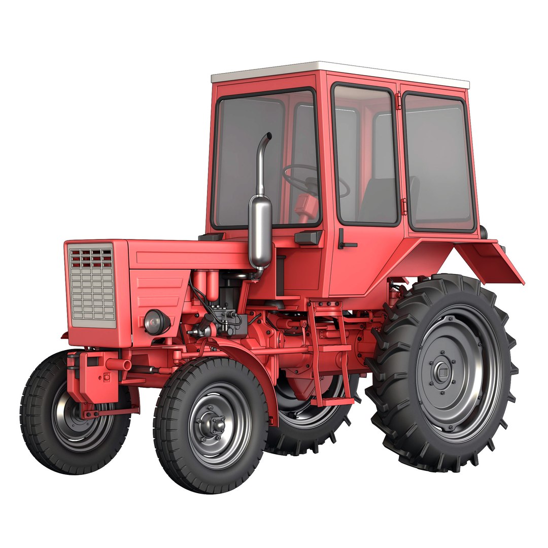 3D Tractor T25 model - TurboSquid 1922910