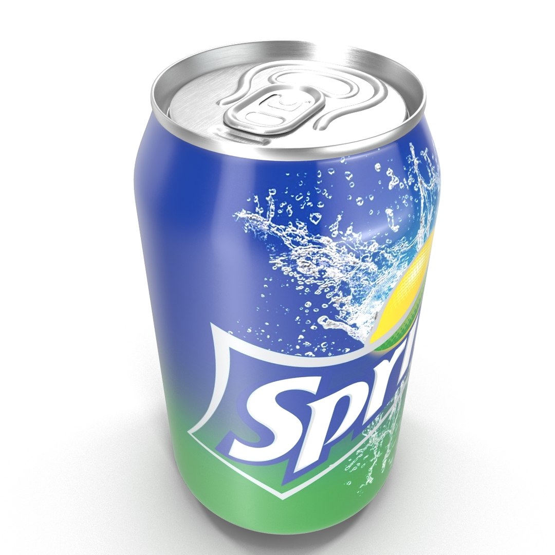 3d model aluminum 0 33l sprite