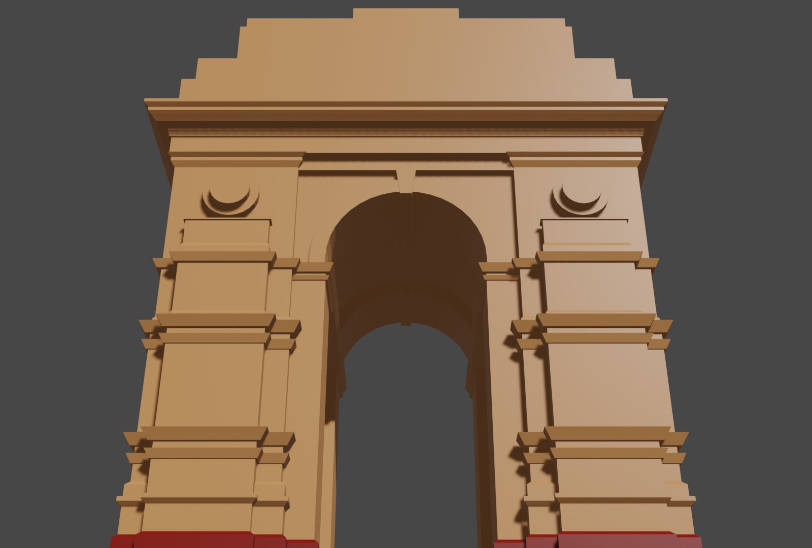 Simpoly India Gate 3D Model - TurboSquid 2018425