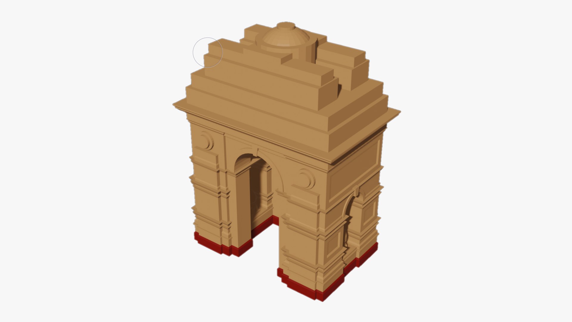 Simpoly India Gate 3D Model - TurboSquid 2018425