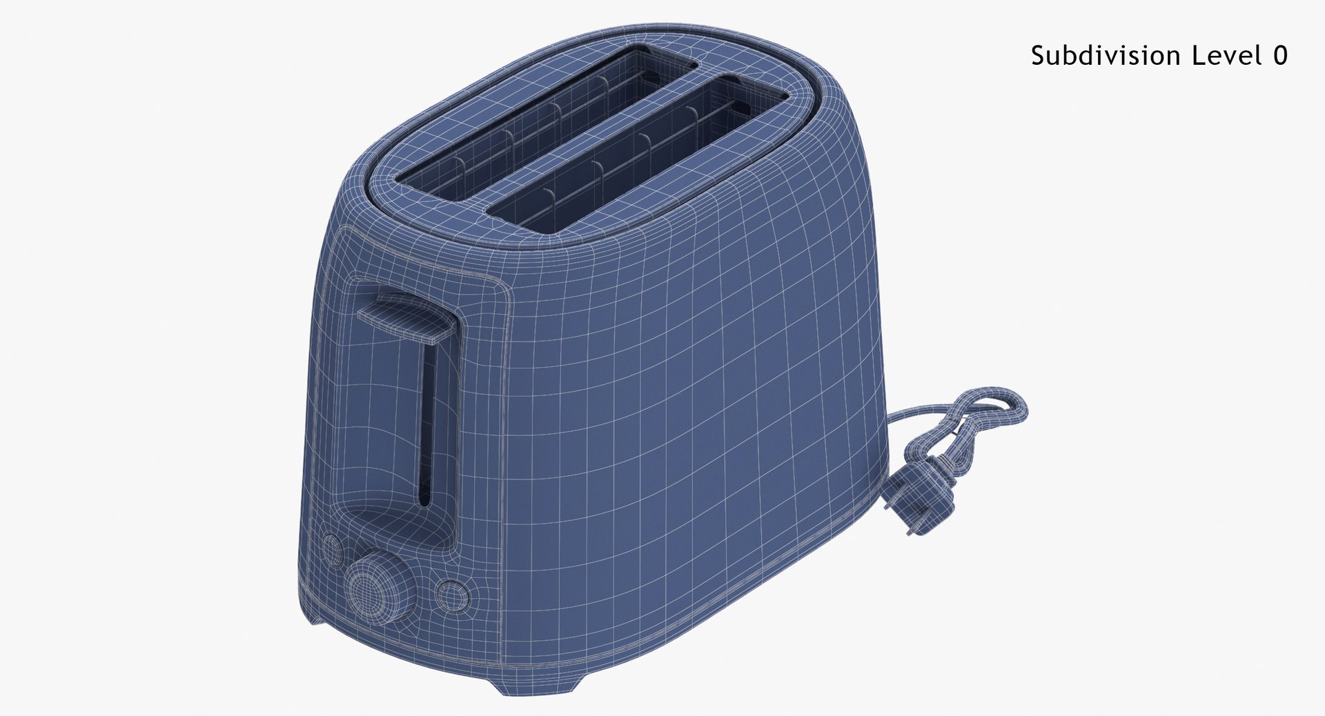 Boxed Toaster Device Blank and Generic Label 3D model - TurboSquid 2071110