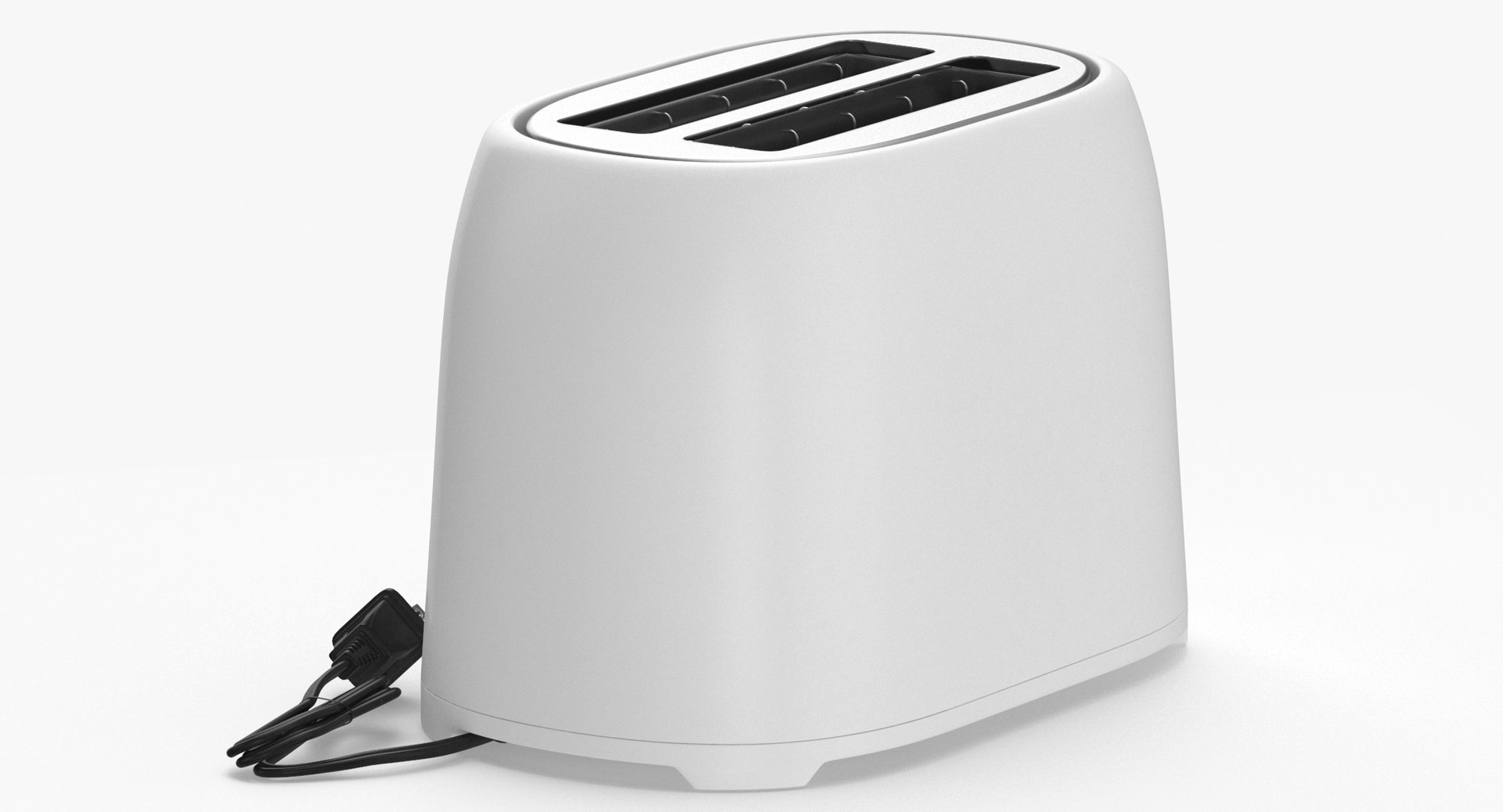 Boxed Toaster Device Blank And Generic Label 3D Model - TurboSquid 2071110