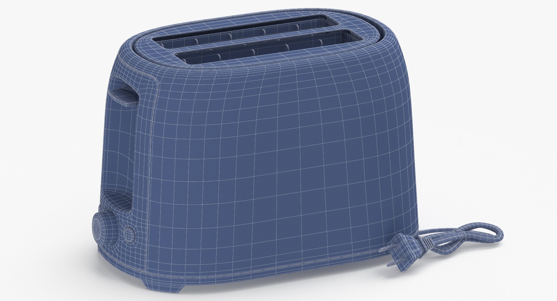 Boxed Toaster Device Blank and Generic Label 3D model - TurboSquid 2071110