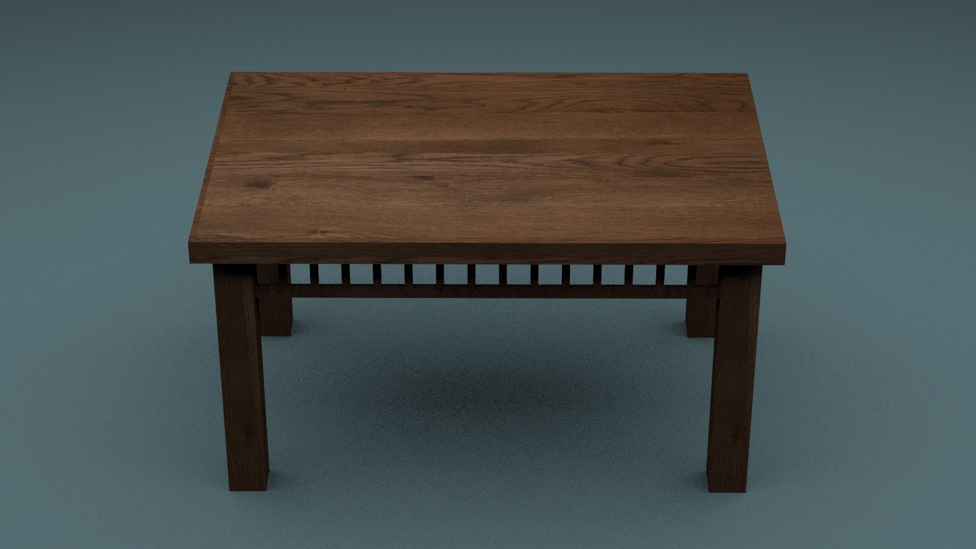 WOODEN DINING TABLE 3D Model - TurboSquid 2436087