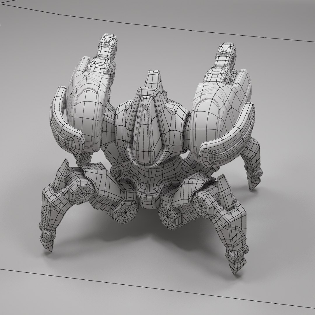 3d Robot Immortal Model