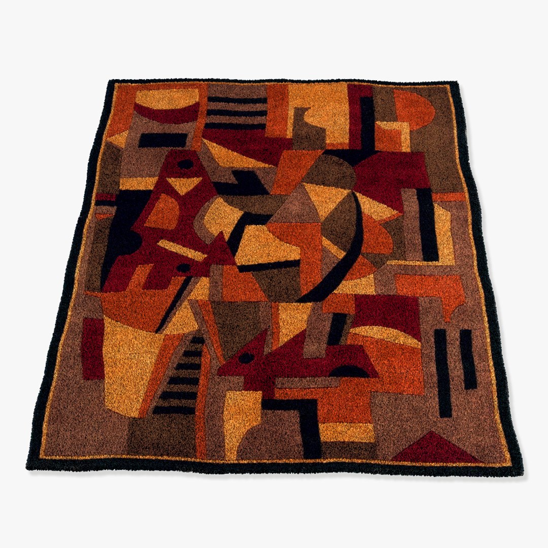 Momeni Rugs Abstract Nw108pom 3d 3ds