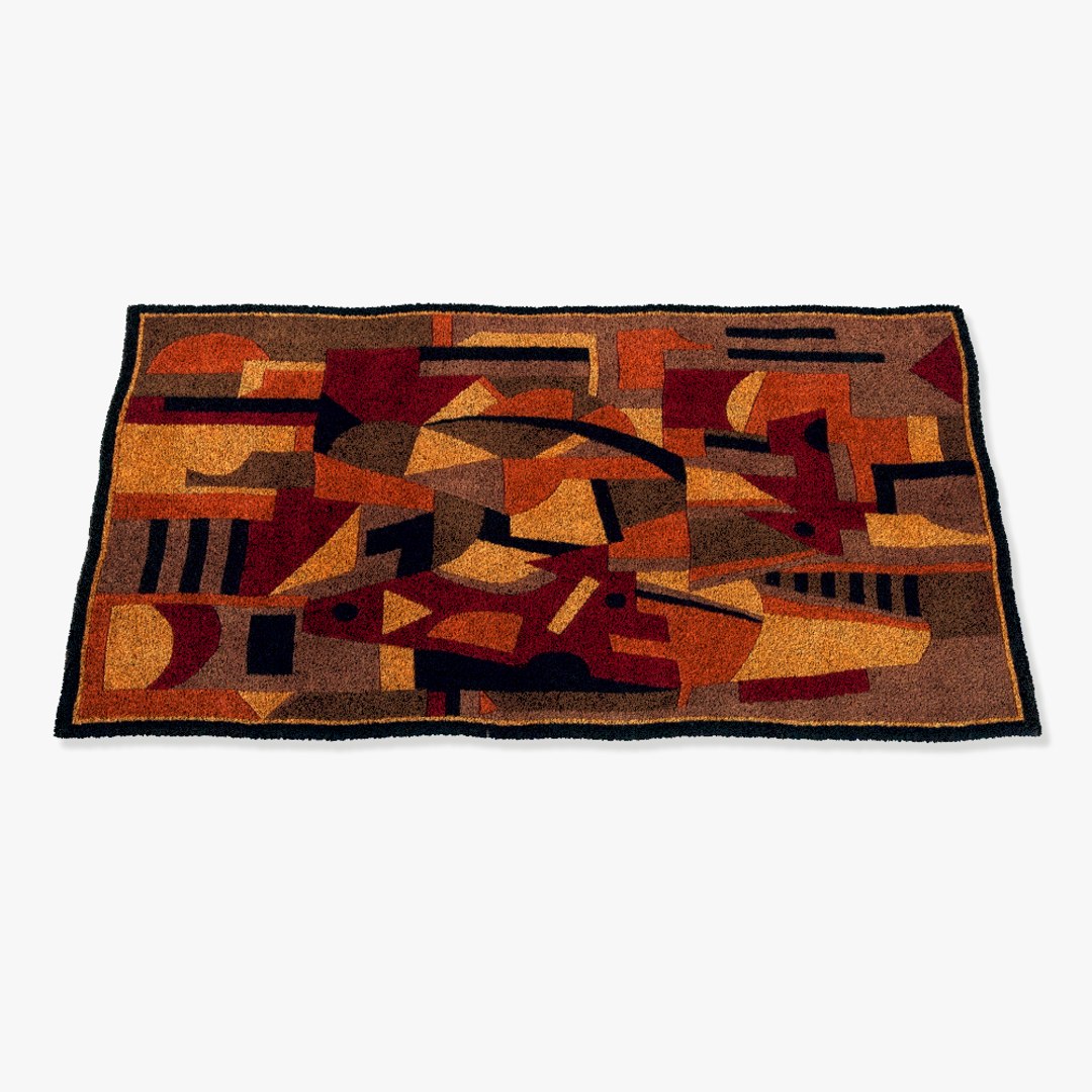 Momeni Rugs Abstract Nw108pom 3d 3ds
