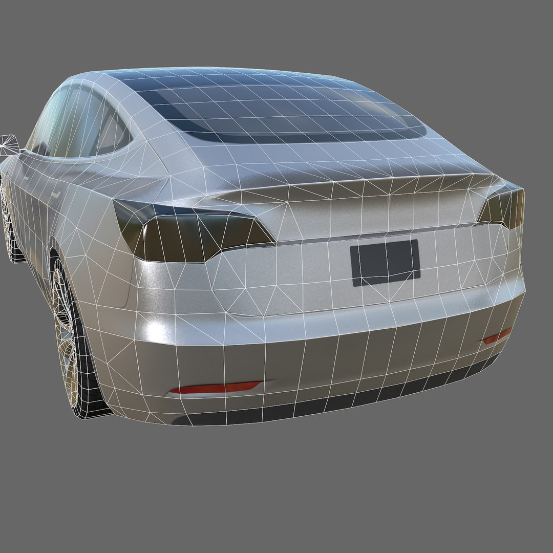 Tesla 3 3D - TurboSquid 1194249