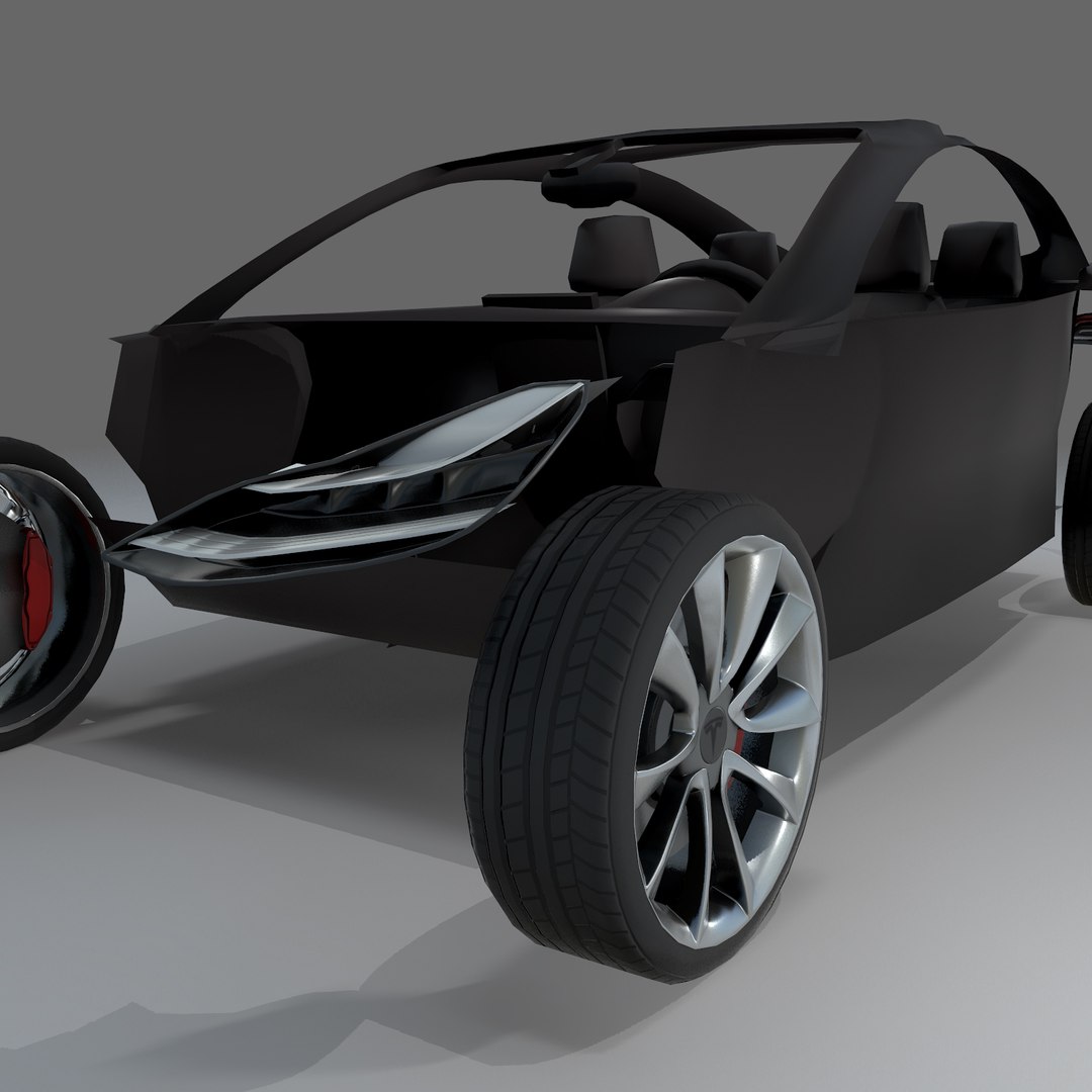 Tesla 3 3D - TurboSquid 1194249