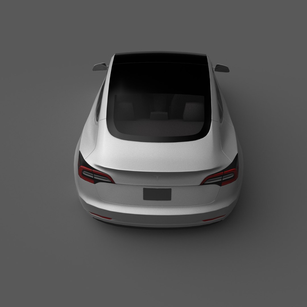 Tesla 3 3D - TurboSquid 1194249