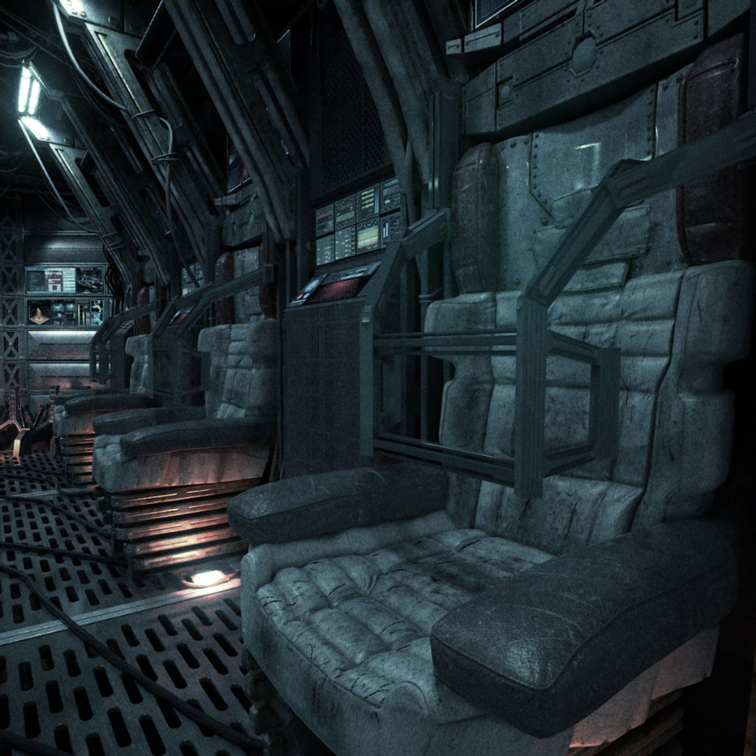 Max Space Shuttle Cabin Interior