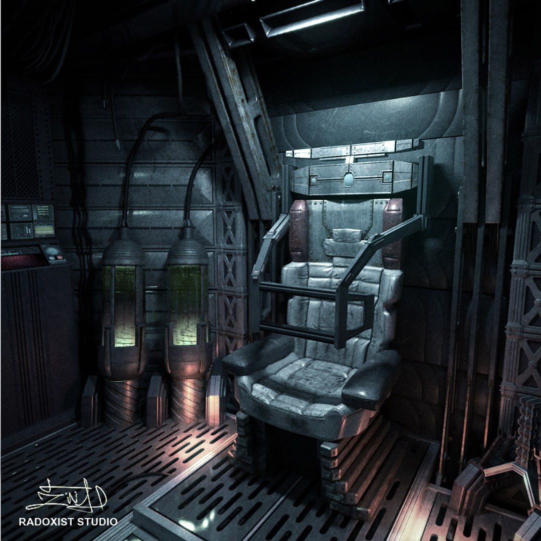 max space shuttle cabin interior