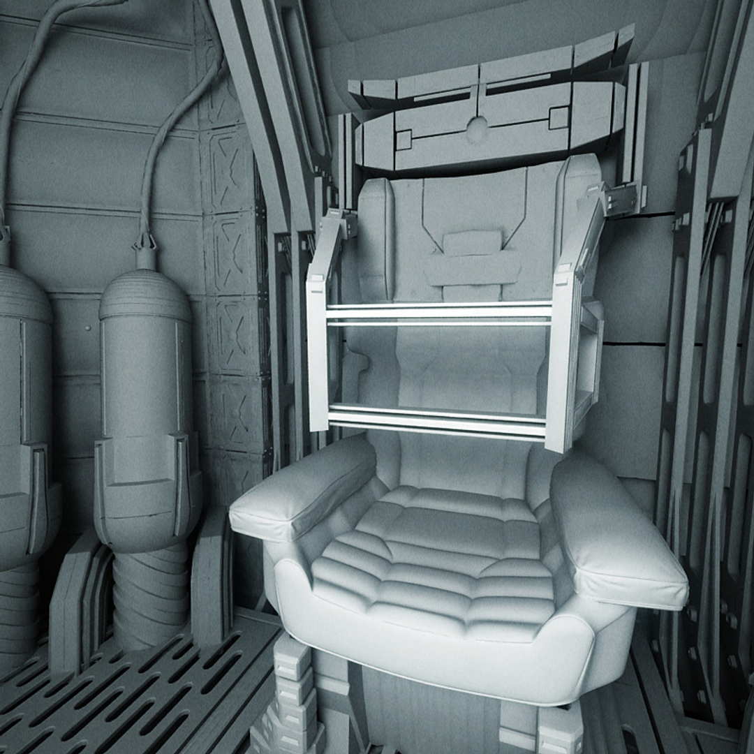 Max Space Shuttle Cabin Interior