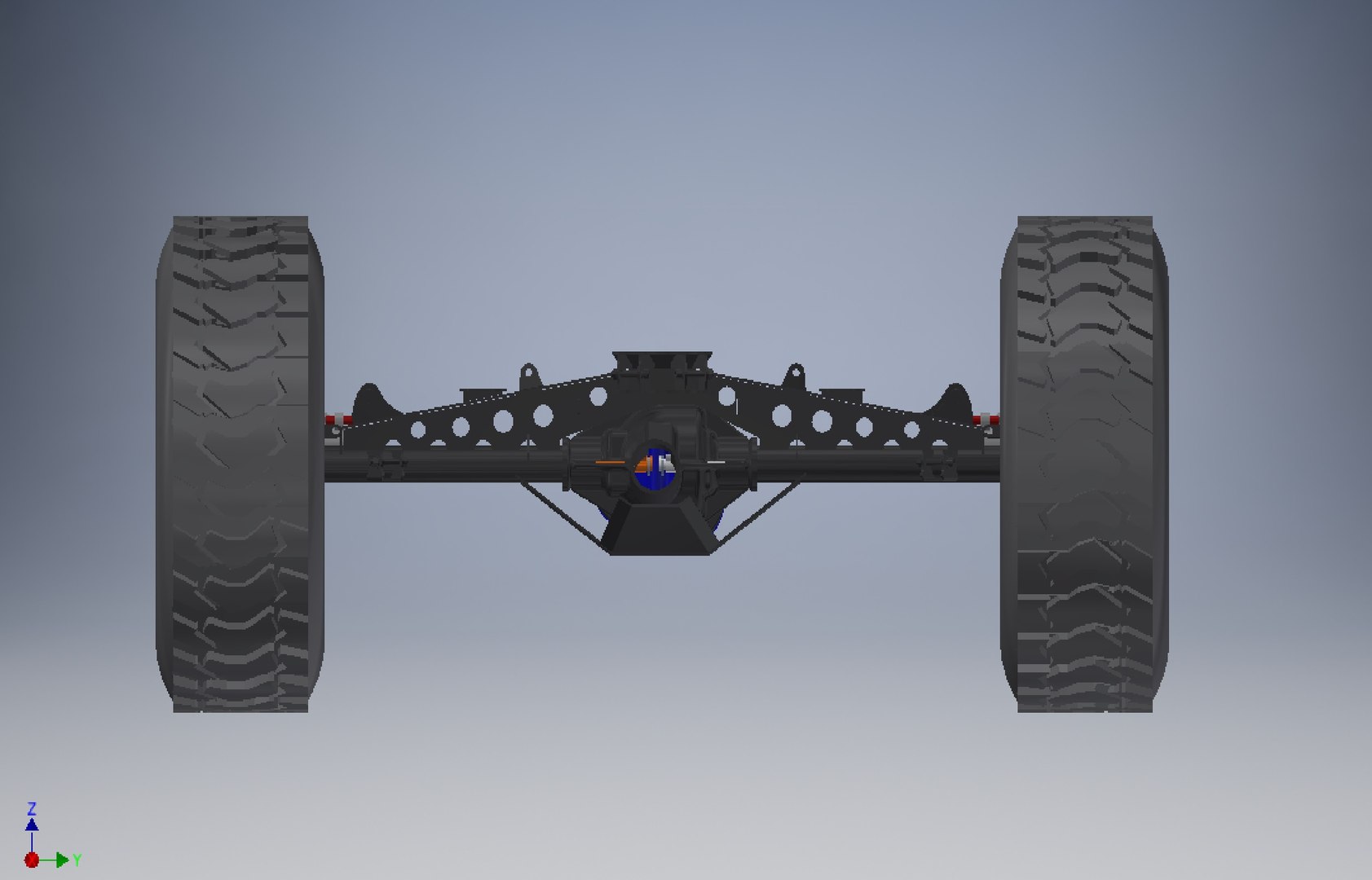 3D Model Rear Axle Truck 3d Model - TurboSquid 2001035