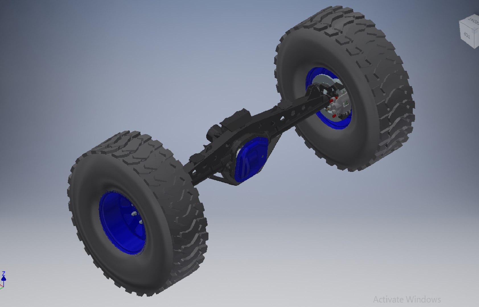 3D Model Rear Axle Truck 3d Model - TurboSquid 2001035
