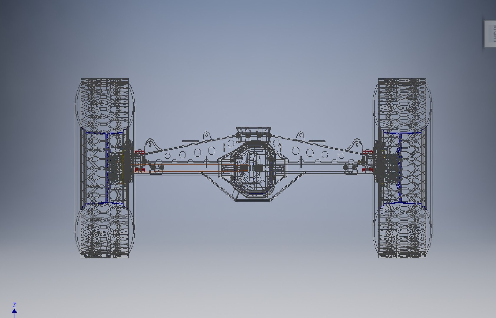 3D Model Rear Axle Truck 3d Model - TurboSquid 2001035