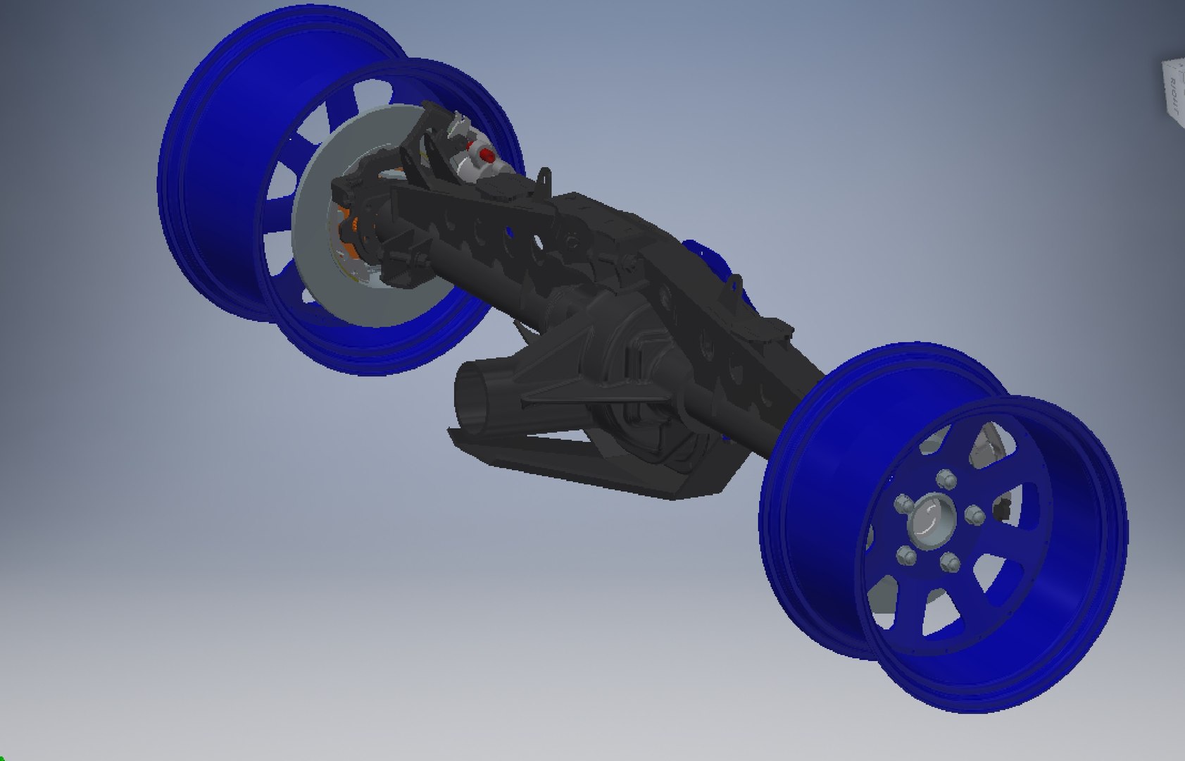 3D Model Rear Axle Truck 3d Model - TurboSquid 2001035