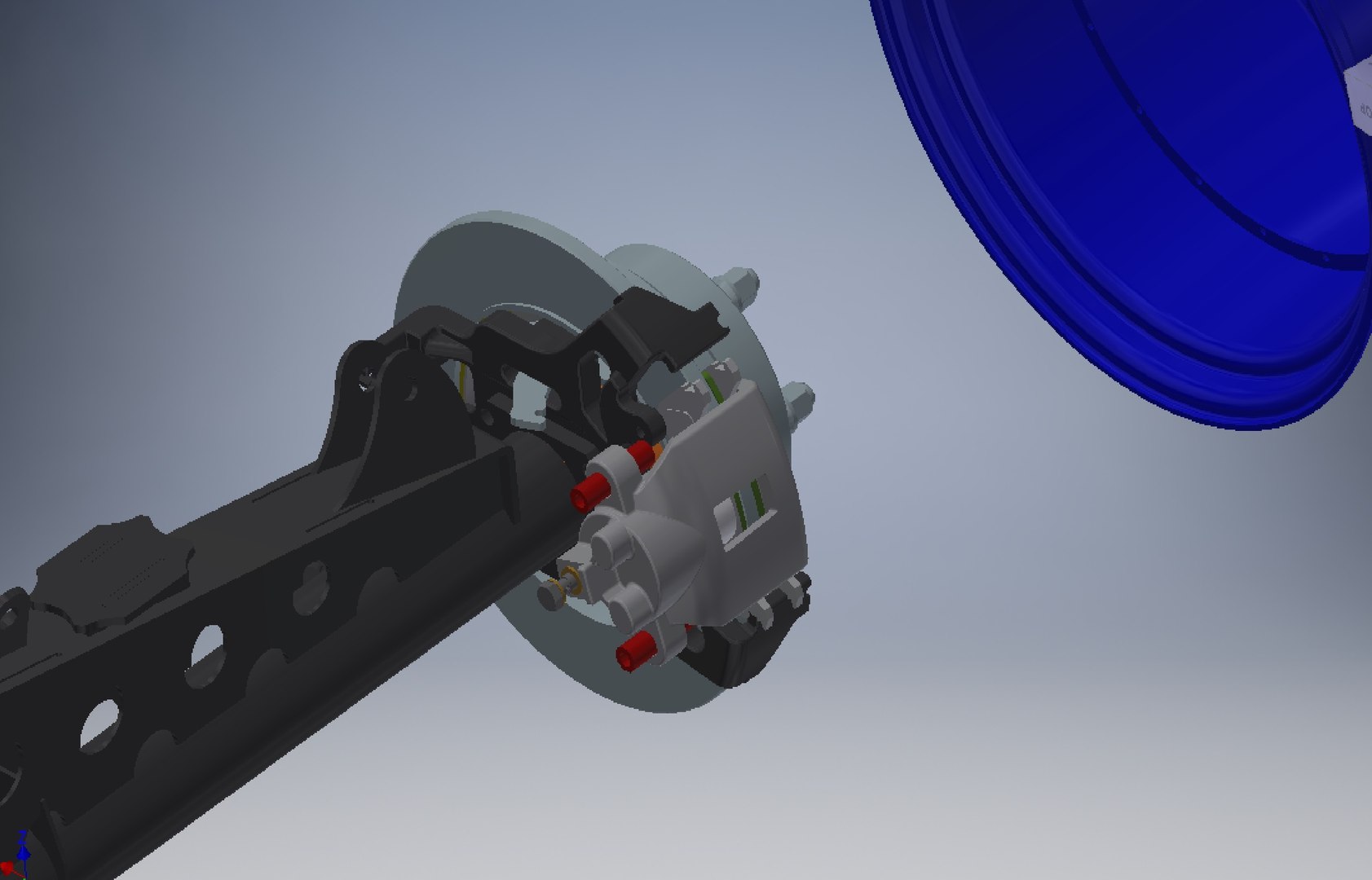 3D Model Rear Axle Truck 3d Model - TurboSquid 2001035