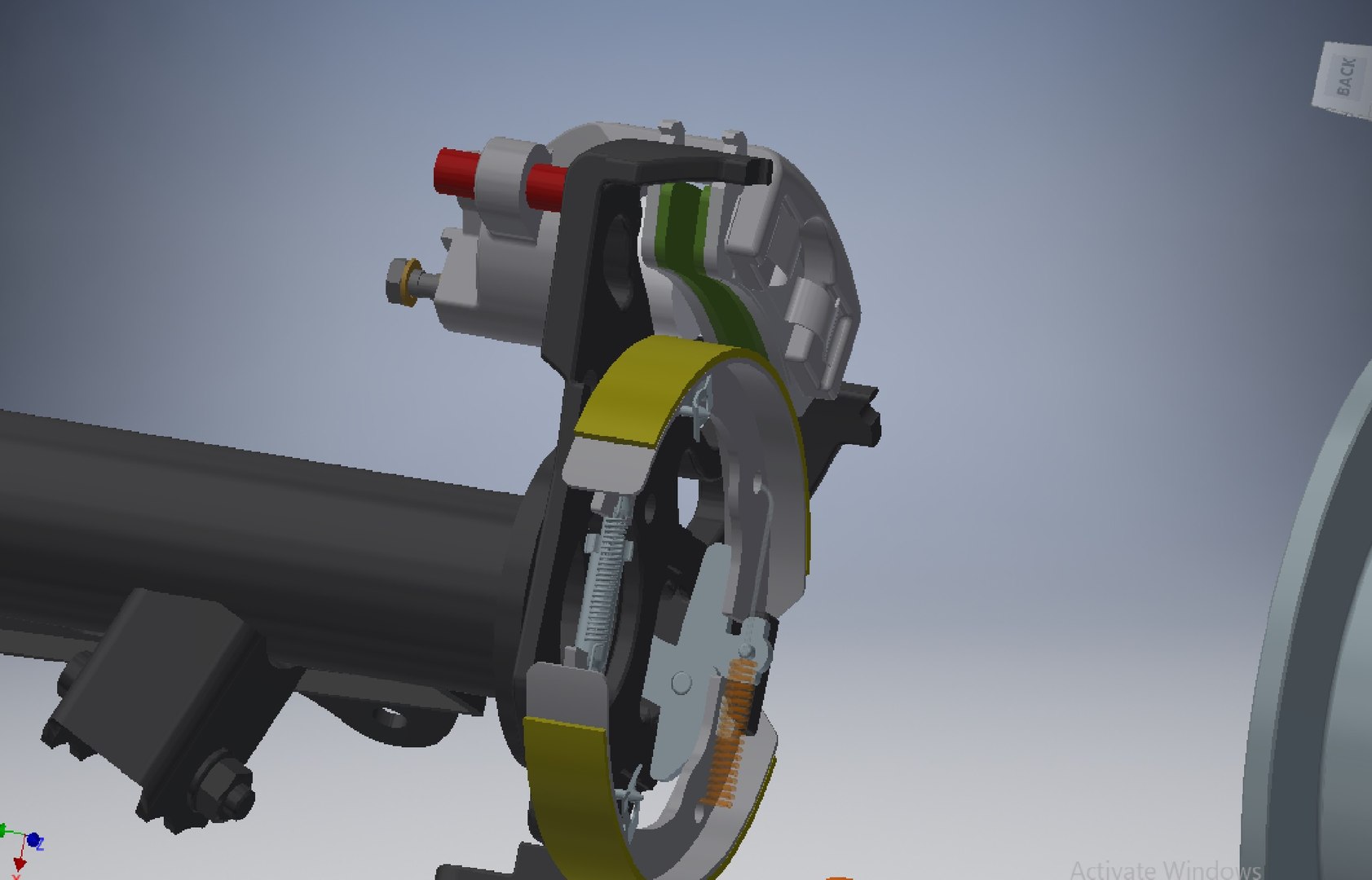 3D Model Rear Axle Truck 3d Model - TurboSquid 2001035