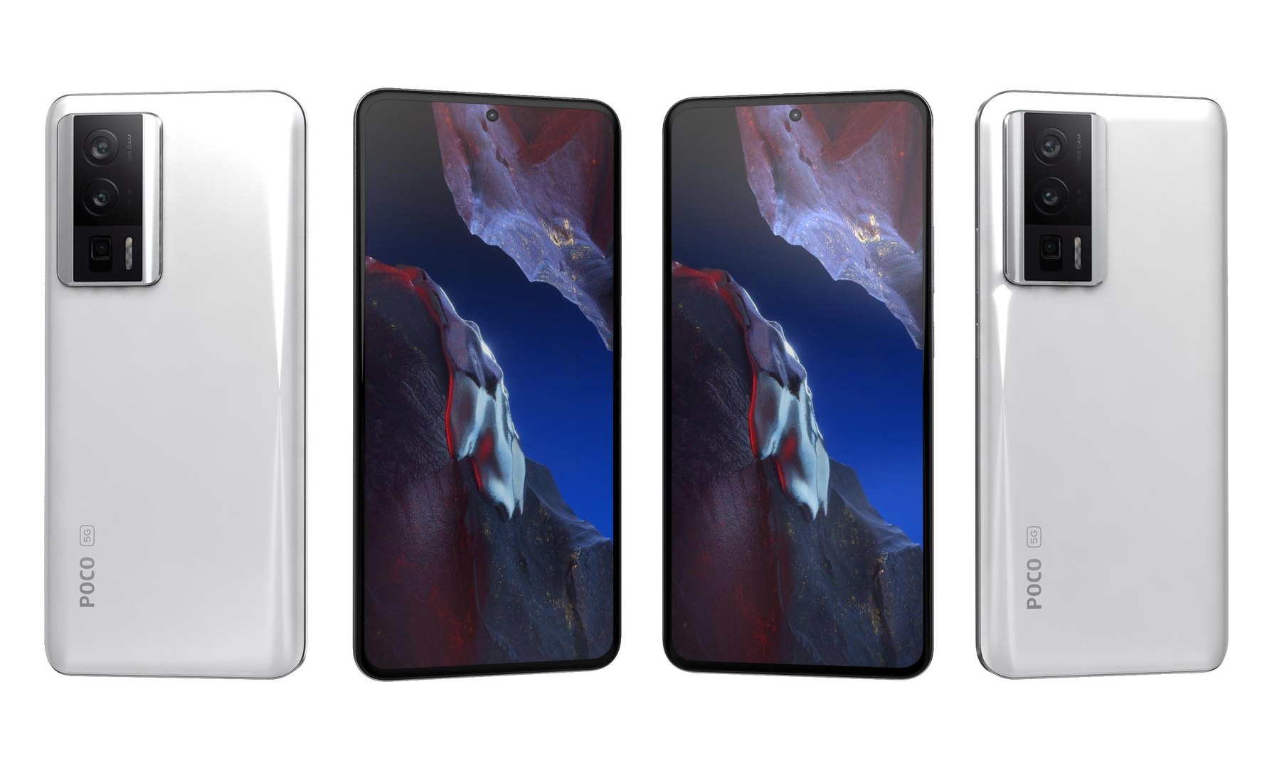 3D Xiaomi Poco F5 Pro White - TurboSquid 2074513