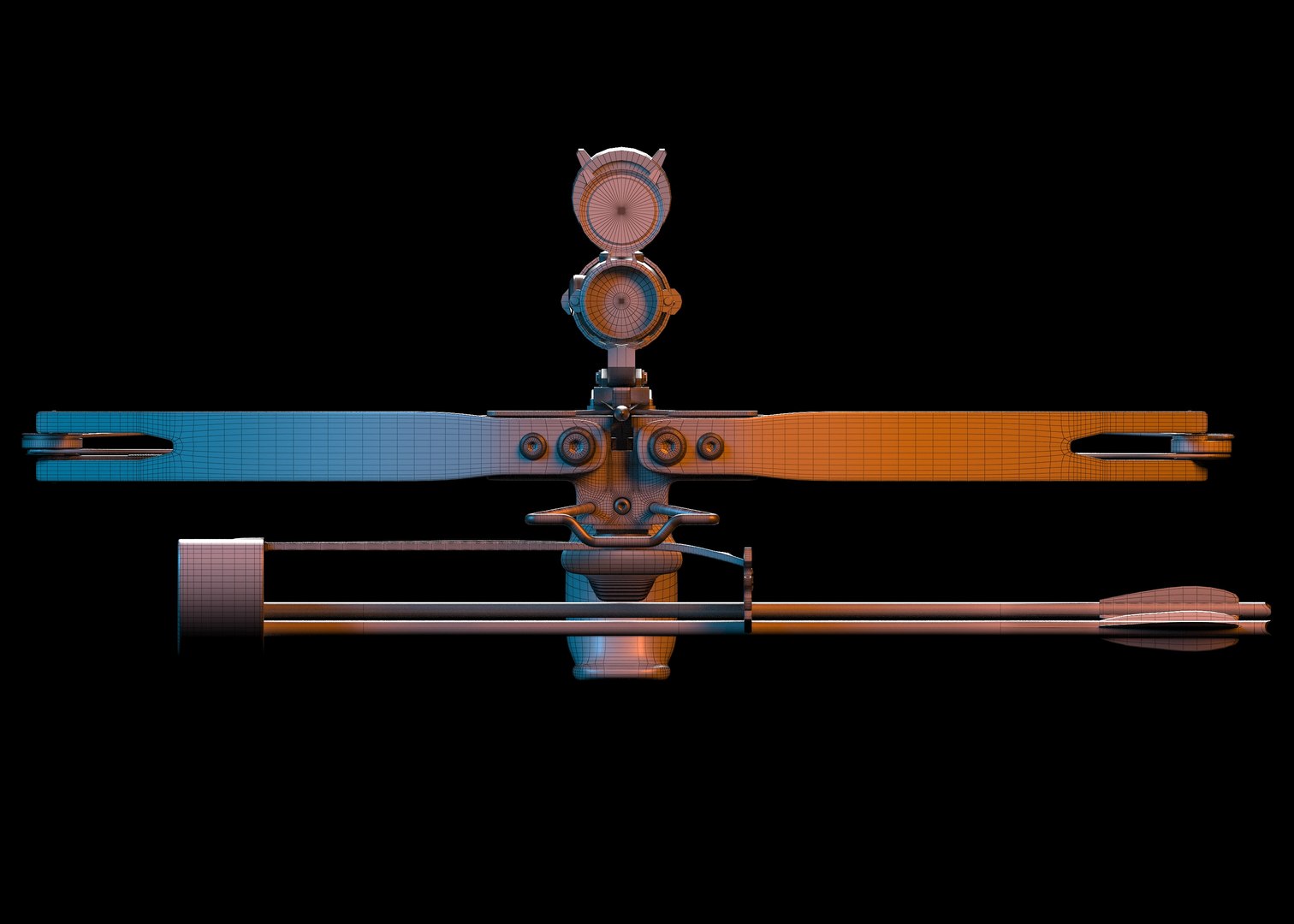 3D Crossbow Weapon Model - TurboSquid 1579416