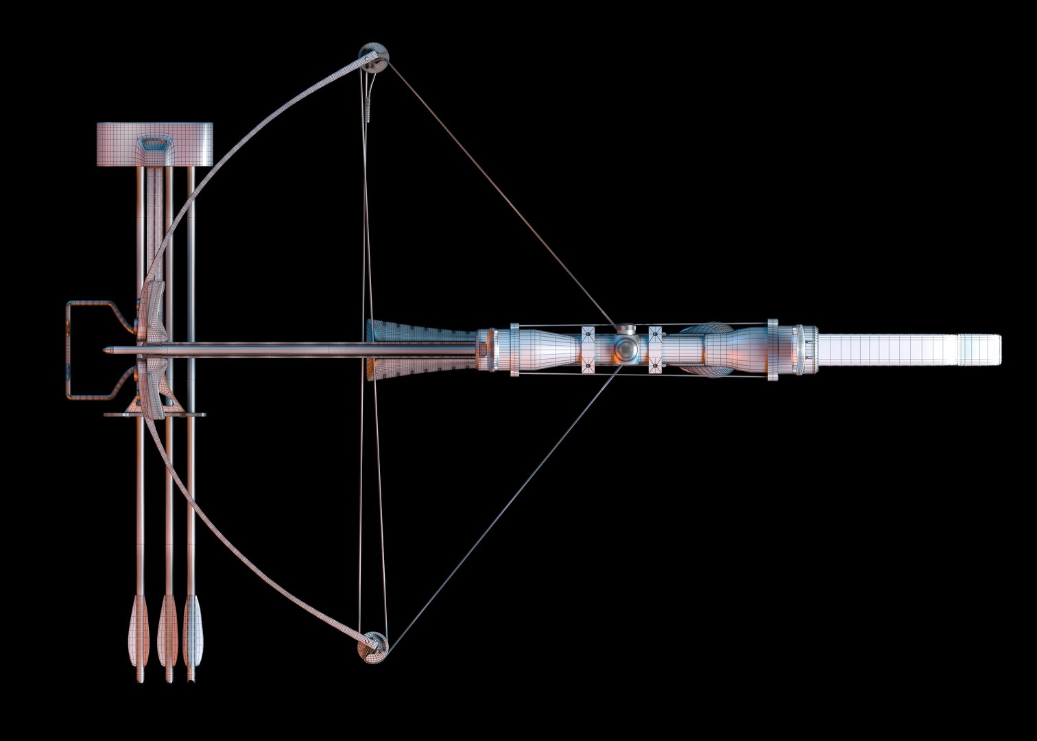 3D Crossbow Weapon Model - TurboSquid 1579416