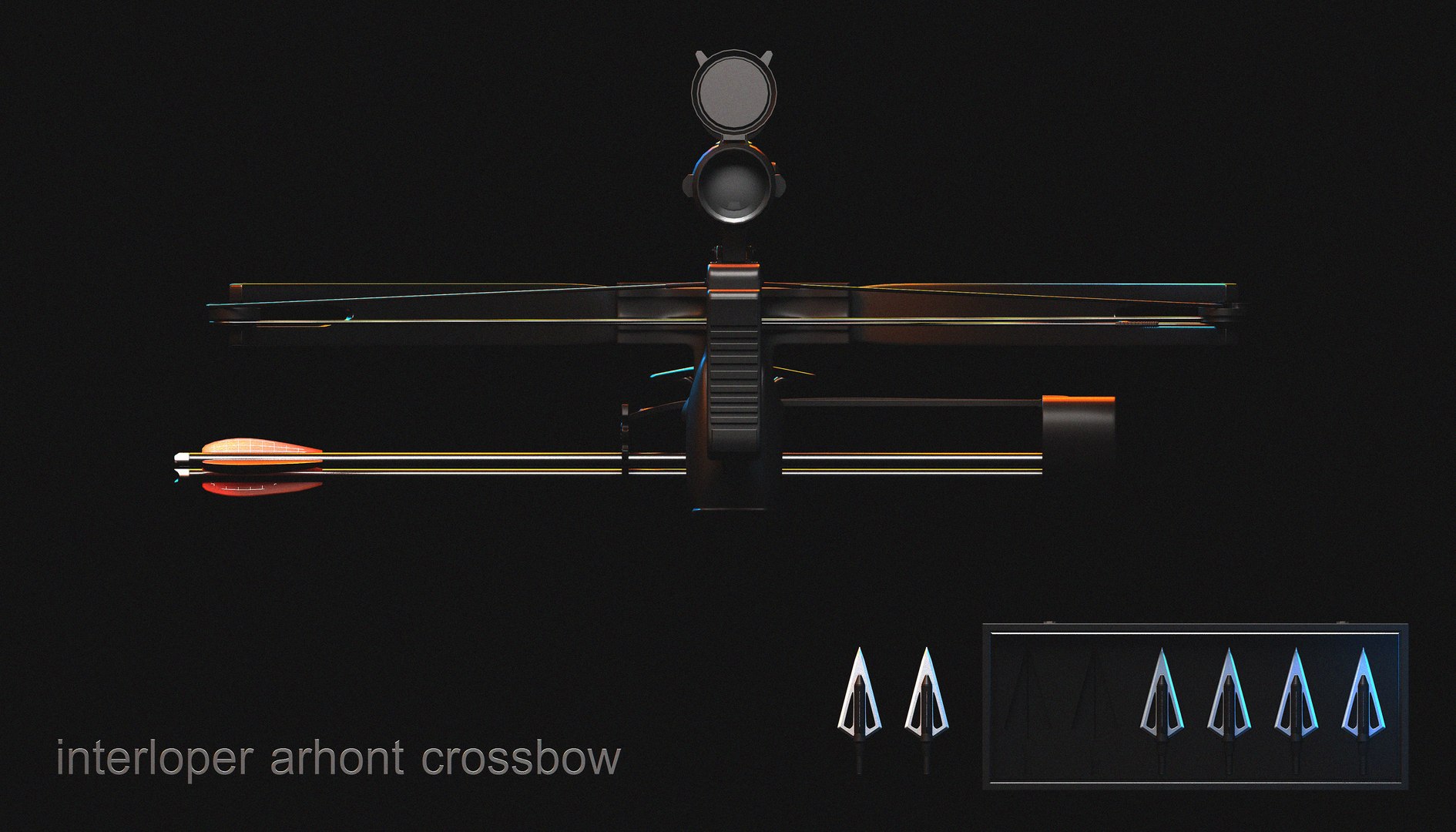 3D Crossbow Weapon Model - TurboSquid 1579416
