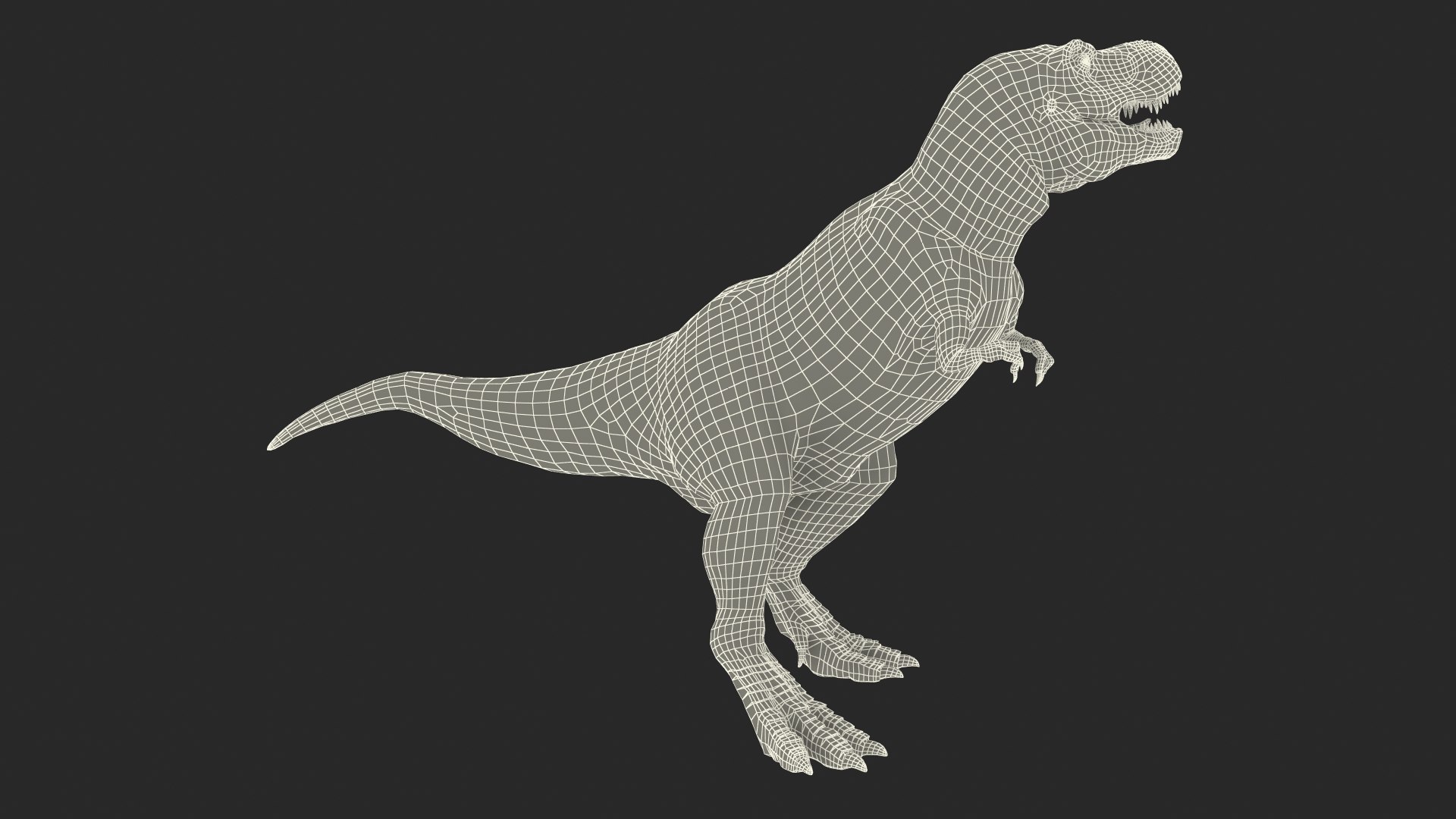 3D T Rex Stand Pose - TurboSquid 2101973