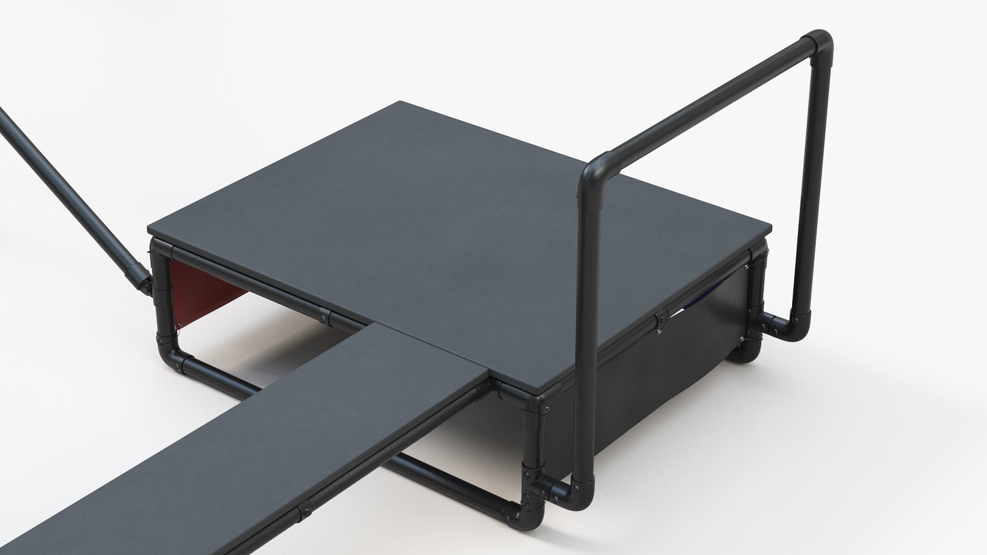 3D Inclined Ramp Obstacle Course - TurboSquid 2370137