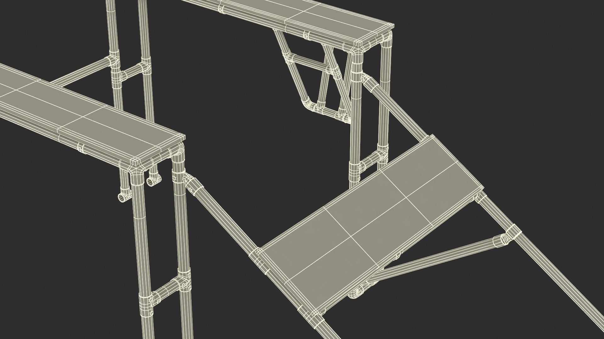 3D Inclined Ramp Obstacle Course - TurboSquid 2370137