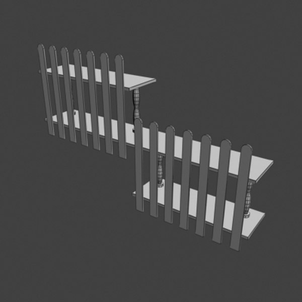 3d model hanging shelf