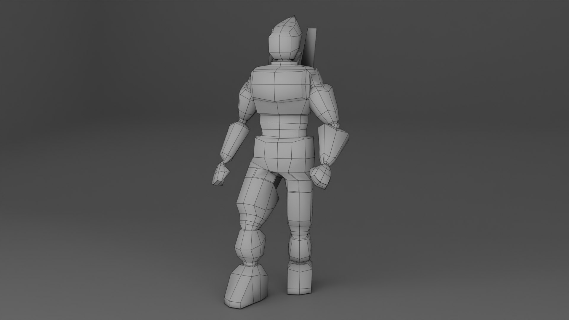 PSX Style Cyber Soldier 3D - TurboSquid 2330045