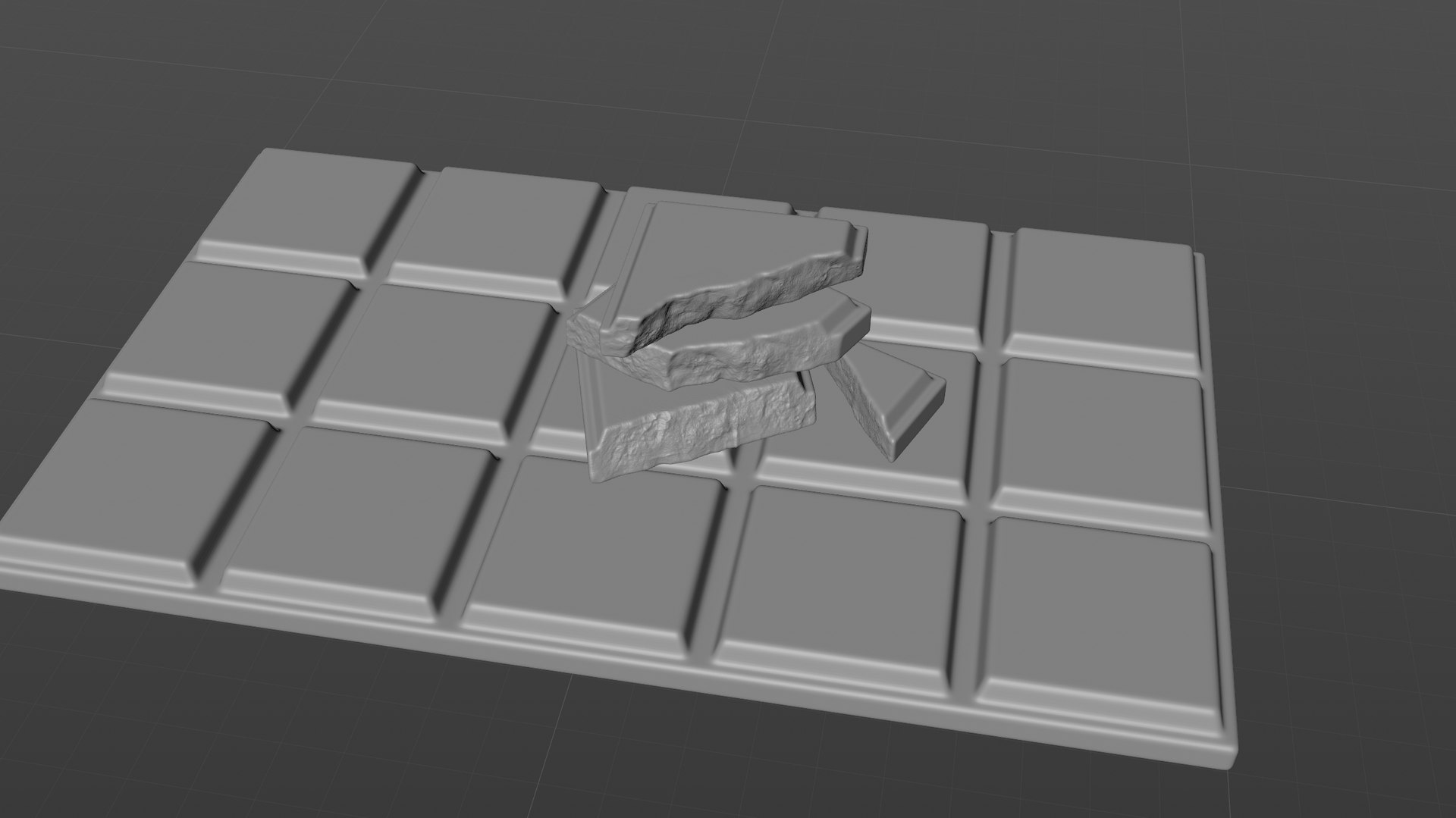 Chocolate Bar Animated Model - TurboSquid 1875838